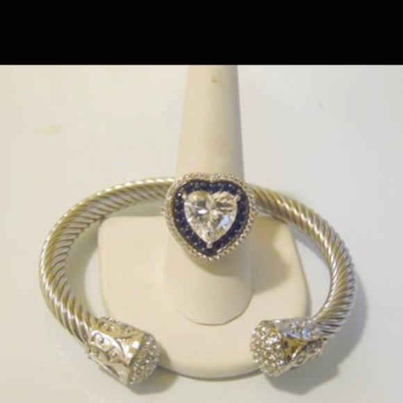 Colleen Lopez | Jewelry | Colleen Lopez Created Sapphire Heart Ring And ...